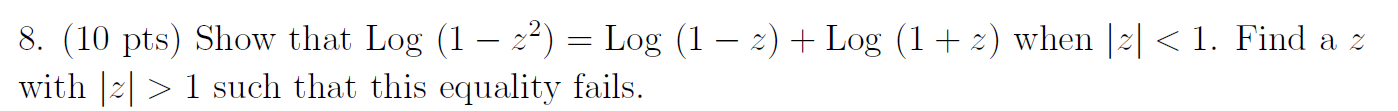 Solved [complex analysis] ﻿pls answer with steps. | Chegg.com