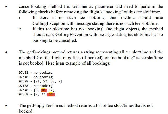 Solved (a) Implement the GolfClub class. It has a class | Chegg.com