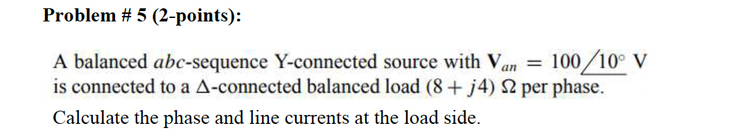 Solved Problem \# 5 (2-points): A balanced abc-sequence | Chegg.com