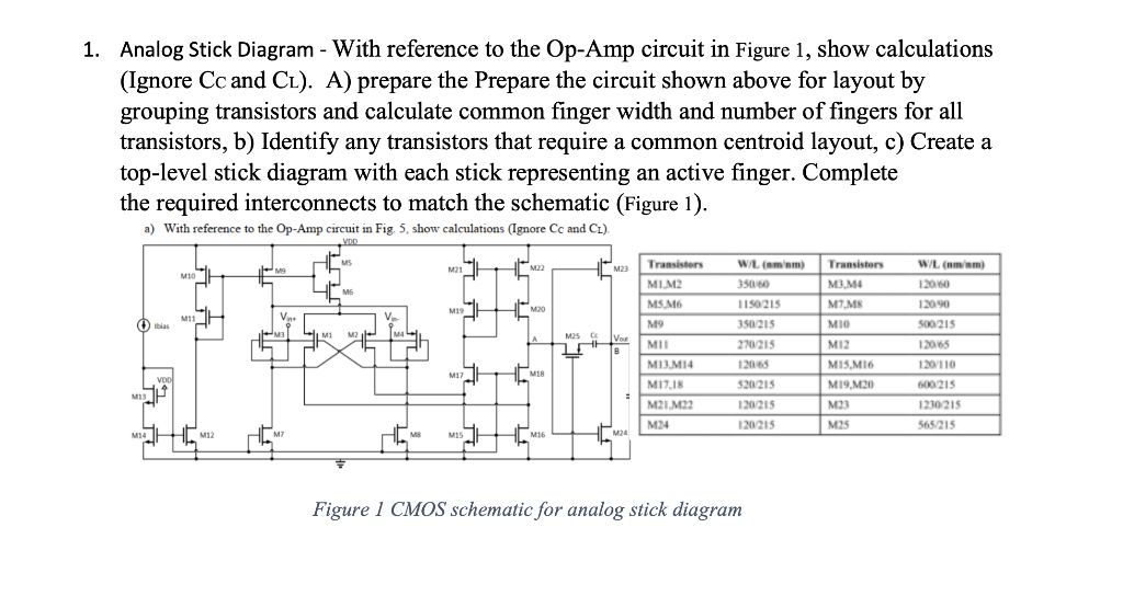 Solved Analog Stick Diagram - With reference to the Op-Amp | Chegg.com