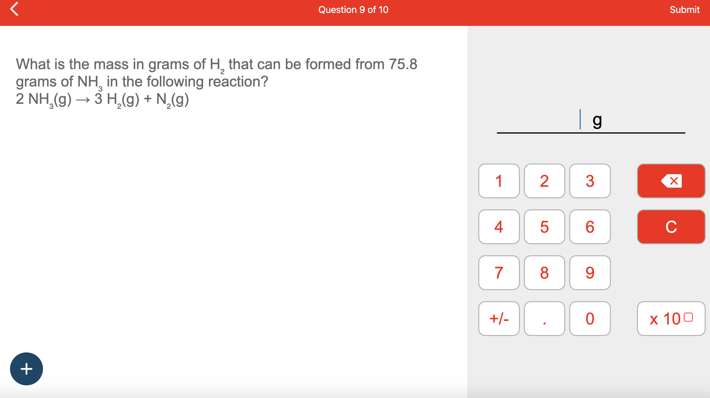 Solved What is the mass in grams of H2 that can be formed | Chegg.com