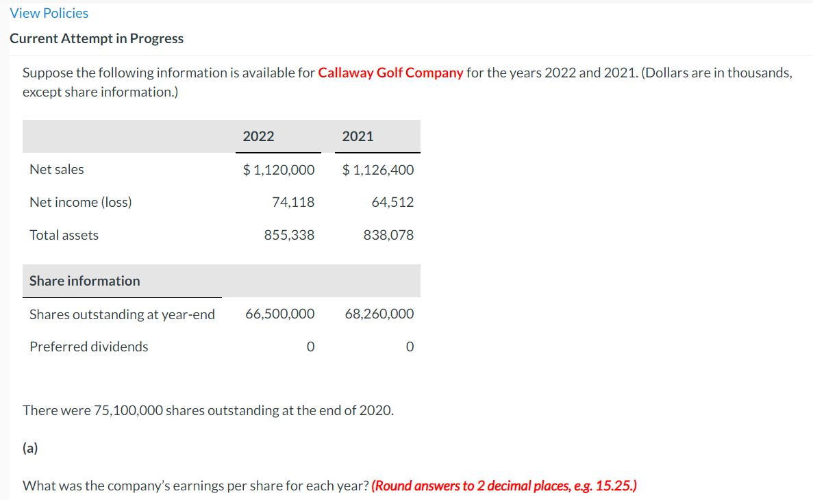 Solved View Policies Current Attempt in Progress Suppose the | Chegg.com