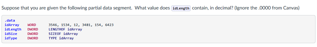 Solved Suppose that you are given the following partial data | Chegg.com