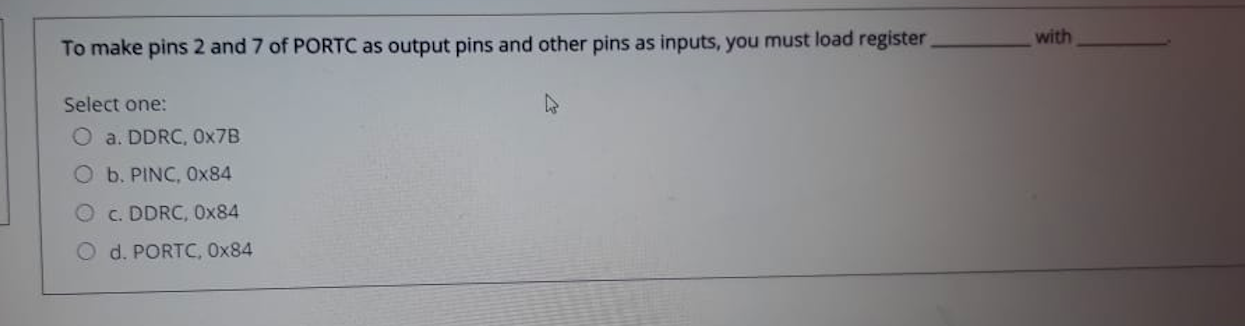 Solved Use LDS instead of IN for the following instruction: | Chegg.com