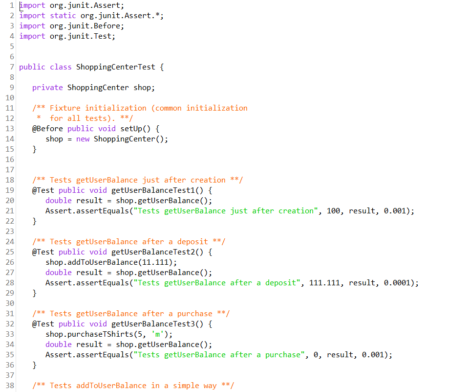 Solved 26 27 public boolean addToUserBalance (double | Chegg.com