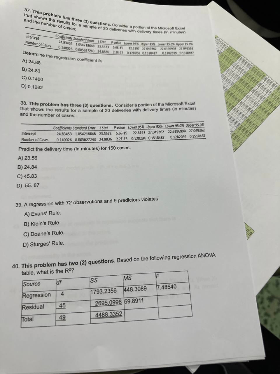 Solved 36. This problem has three (3) questions. Consider a | Chegg.com