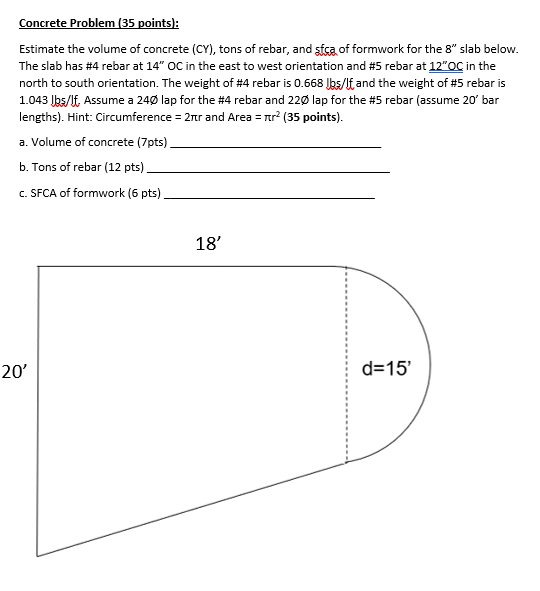 Solved Earthwork Problem (30 pts) Use the grid method to | Chegg.com