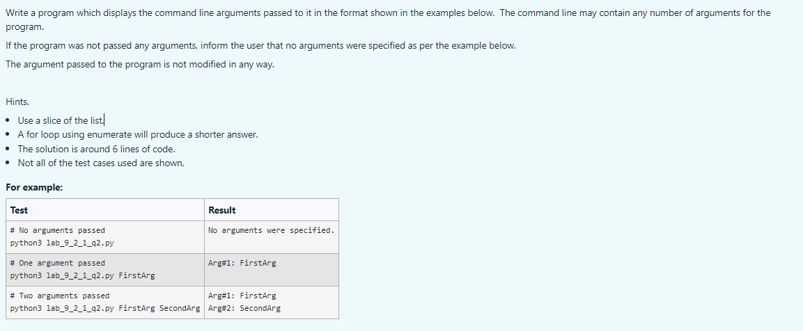 Solved In python, please. The lines of text you need to use | Chegg.com