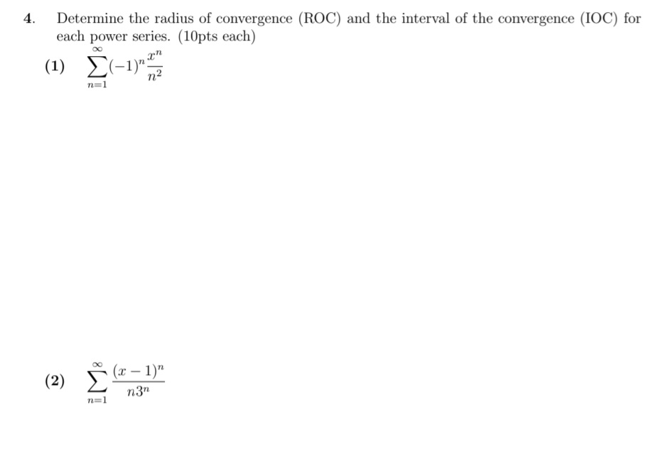 Solved How do I know if this converges or diverges?Determine | Chegg.com