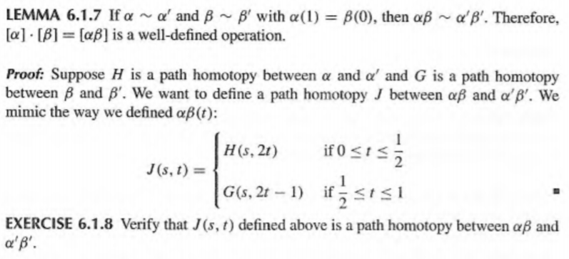 Solved Prove path homotopy product is a well defined | Chegg.com
