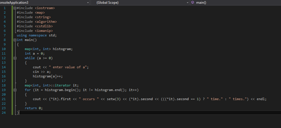 C++ only please. I had to Write a program that uses | Chegg.com
