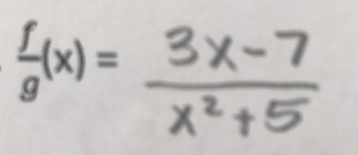 Solved Simplify expression and Identify any domain | Chegg.com