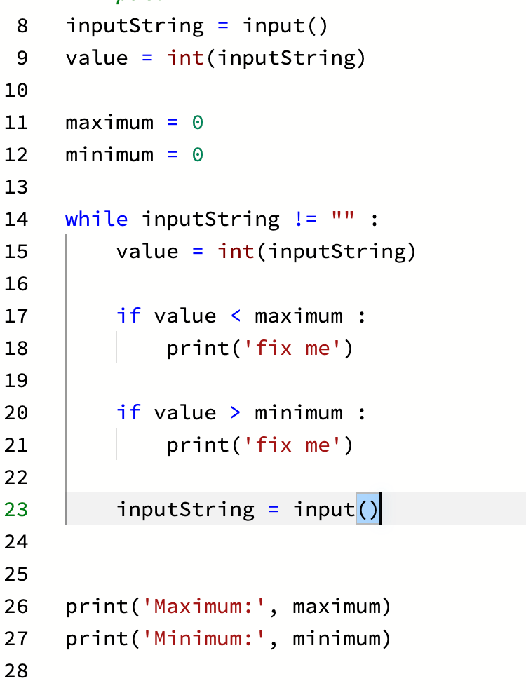 Solved Q4: Highs and lows(Loop algorithms: | Chegg.com