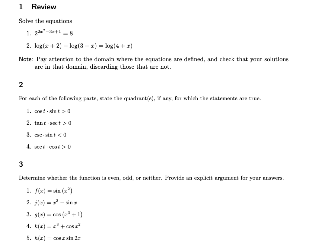 solved-1-review-solve-the-equations-1-22x2-3x-1-8-2-chegg