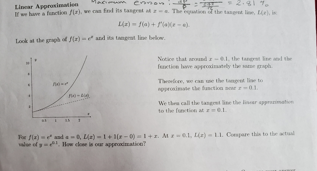 Solved Mean Value Theorem 1. Consider the graphs below. How | Chegg.com