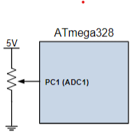 DO IT IN ATMEL STUDIO Connect the 10 KΩ POT as | Chegg.com