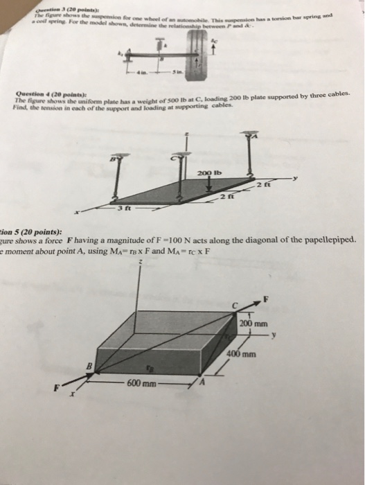 Solved Civil engineering statics. I need help in questions | Chegg.com