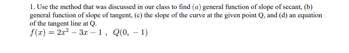 Solved Use the method that was discussed in our class to | Chegg.com