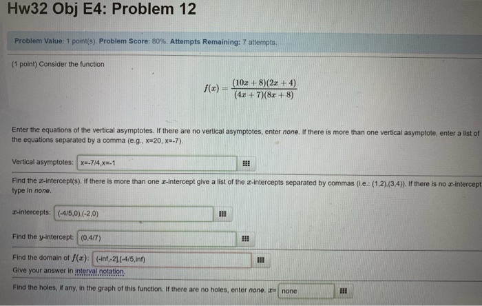 Solved Hw32 Obj E4: Problem 12 Problem Value: 1 point(s). | Chegg.com