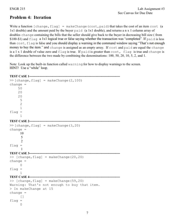 Solved ENGR 215 Lab Assignment #3 See Canvas for Due Date | Chegg.com