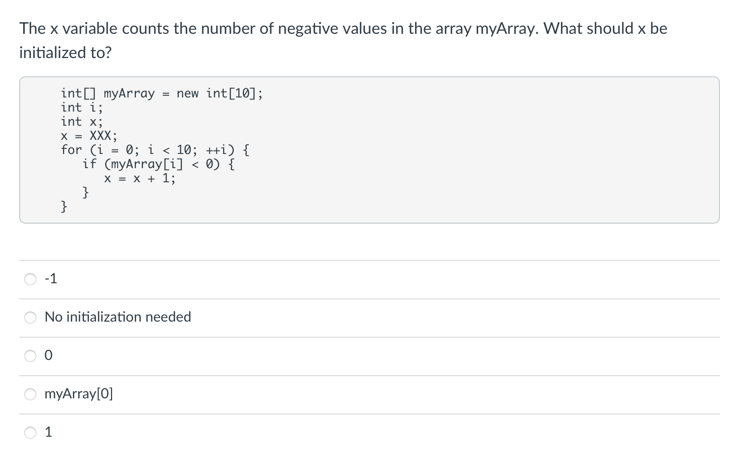 Solved Which line in the following generates an error. final | Chegg.com