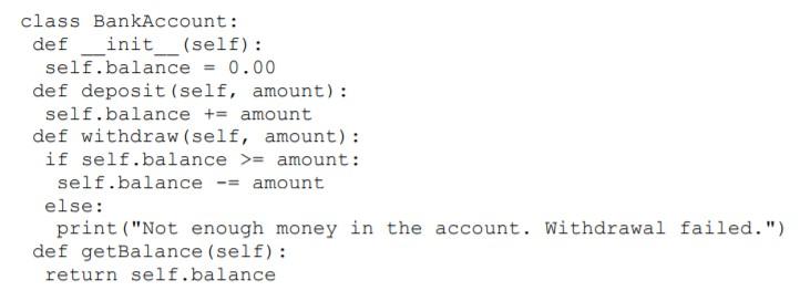 Solved Create a class named MoneyMarketAccount that will | Chegg.com