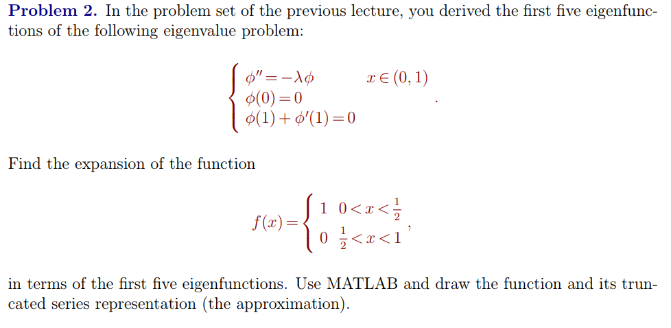 Solved Problem 2 In ï The Problem Set Of ï The Previous Chegg