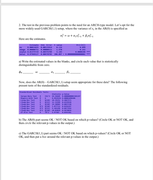 Solved Econ 307 Name Assignment 5 1. Consider the data on | Chegg.com