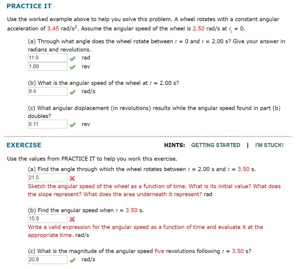 Solved PRACTICE IT Use the worked example above to help you | Chegg.com