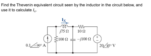 Solved Find the Thevenin equivalent circuit seen by the | Chegg.com