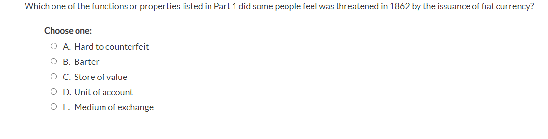 Solved On April 2, 1862, the first greenback left the U.S. | Chegg.com