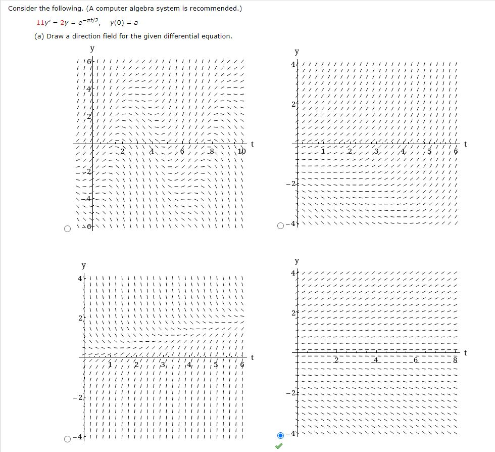 Solved Consider the following. (A computer algebra system is | Chegg.com