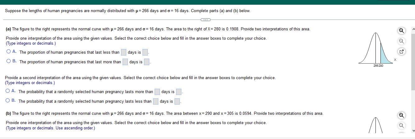 Solved A simple random sample of size n=43 is obtained from | Chegg.com