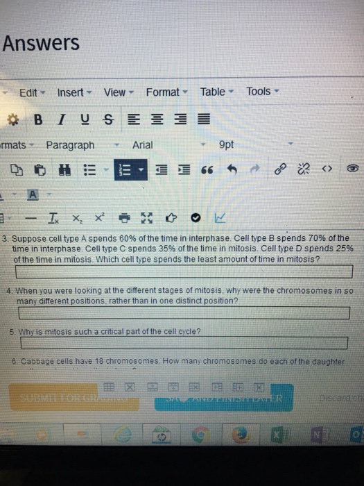 Solved Answers Edit- Insert- View Format- Table- Tools | Chegg.com