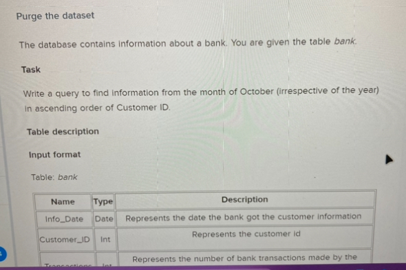 Solved Output formatNote: Your SOL query must be able to | Chegg.com
