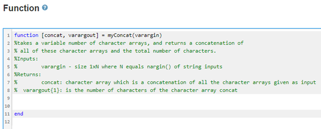 Solved Write the function myConcat() that accepts 2 or more | Chegg.com