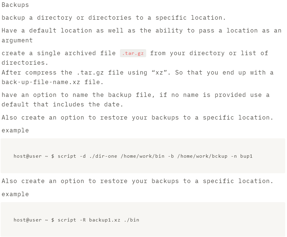 Solved I've just starting to learn linux bash script and | Chegg.com