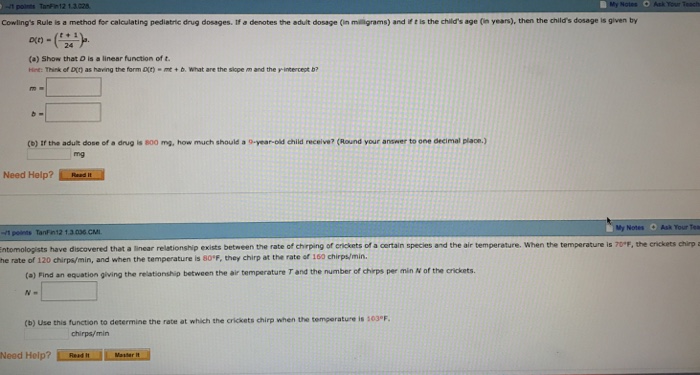 Solved Determine Whether The Equation Defines Y As A Linear 