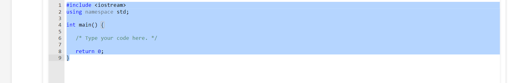 Solved 1 #include 2 using namespace std; 3 4 int main() { 5 | Chegg.com