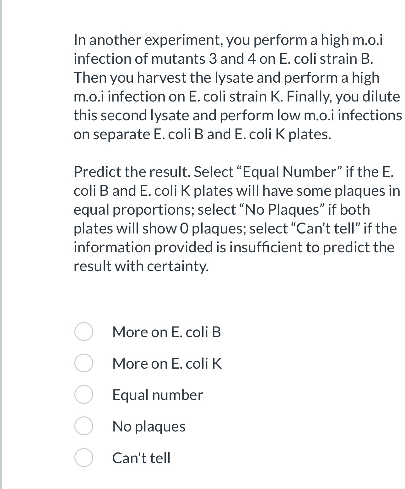 Solved Mutants 1 and 2 are mutations in rIIA: both are point | Chegg.com