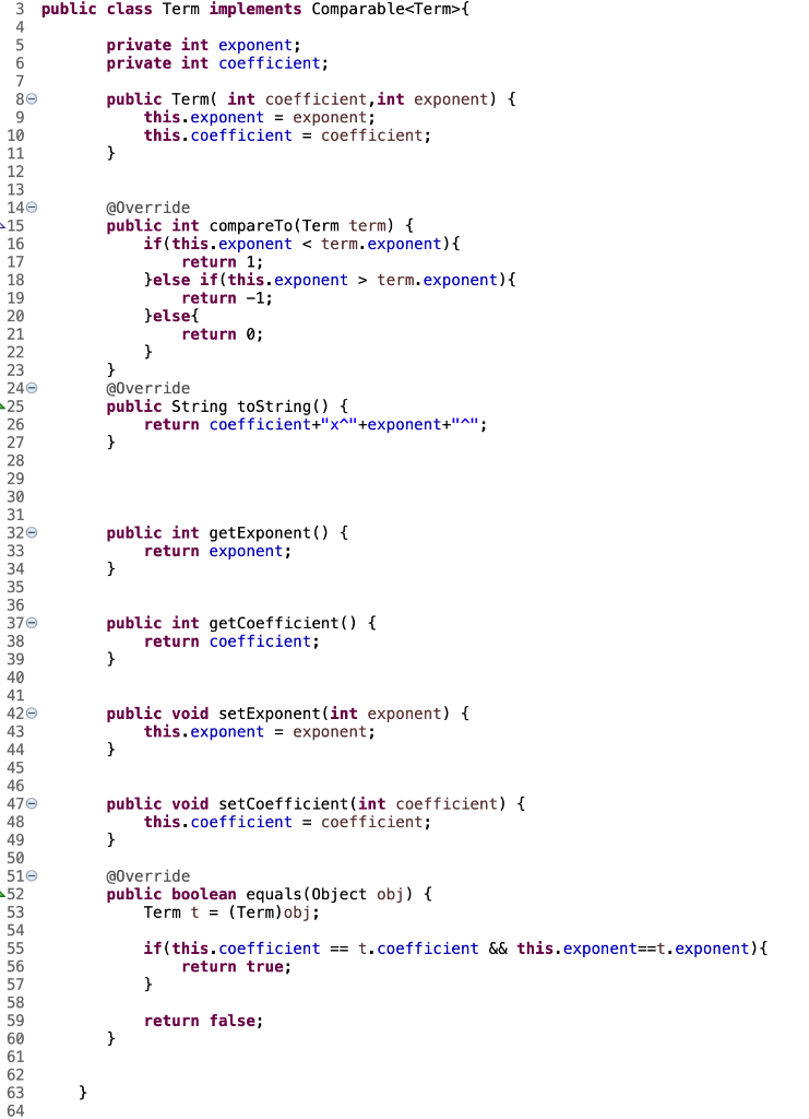 Provide full UML class relationship diagram for the | Chegg.com