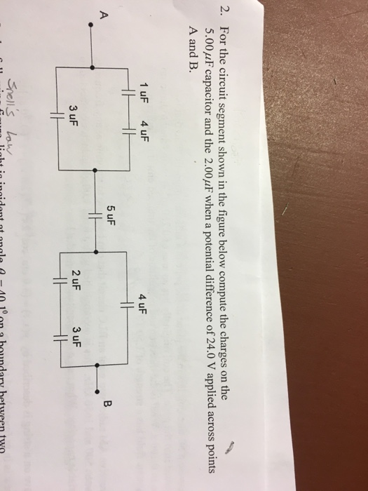 Solved For the circuit segment shown in the figure below | Chegg.com