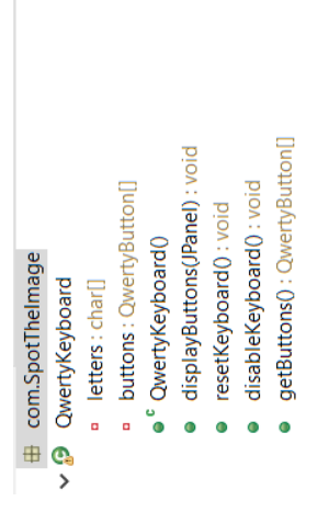 Solved com.SpotThelmage ( ) Words - wordList : List - | Chegg.com