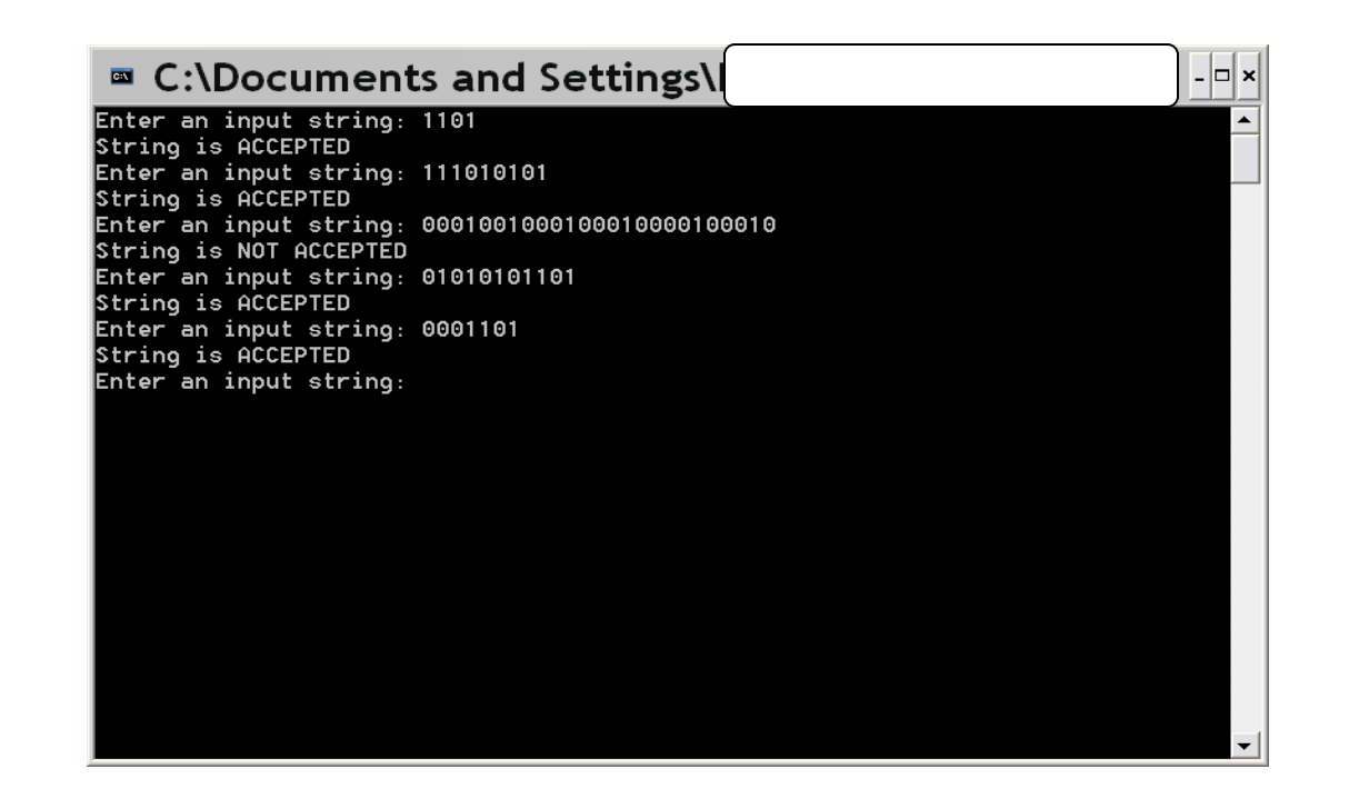 Solved Write a PYTHON language program to implement a finite | Chegg.com