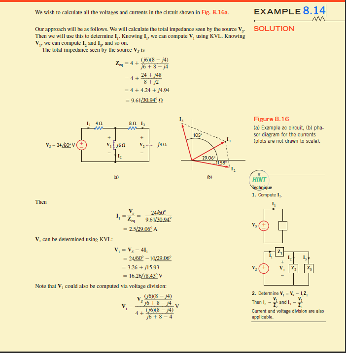 Solved We wish to calculate all the voltages and currents in | Chegg.com