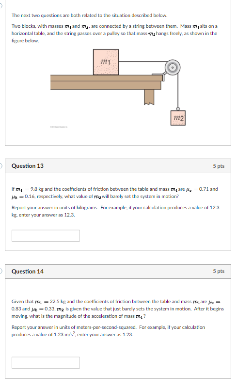 Solved The next two questions are both related to the | Chegg.com