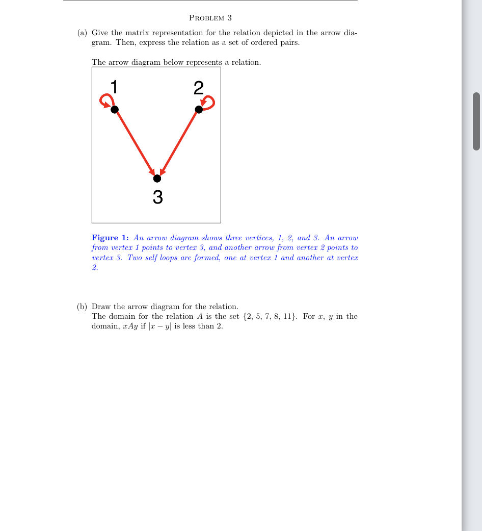 Solved PROBLEM 3 (a) Give the matrix representation for the | Chegg.com