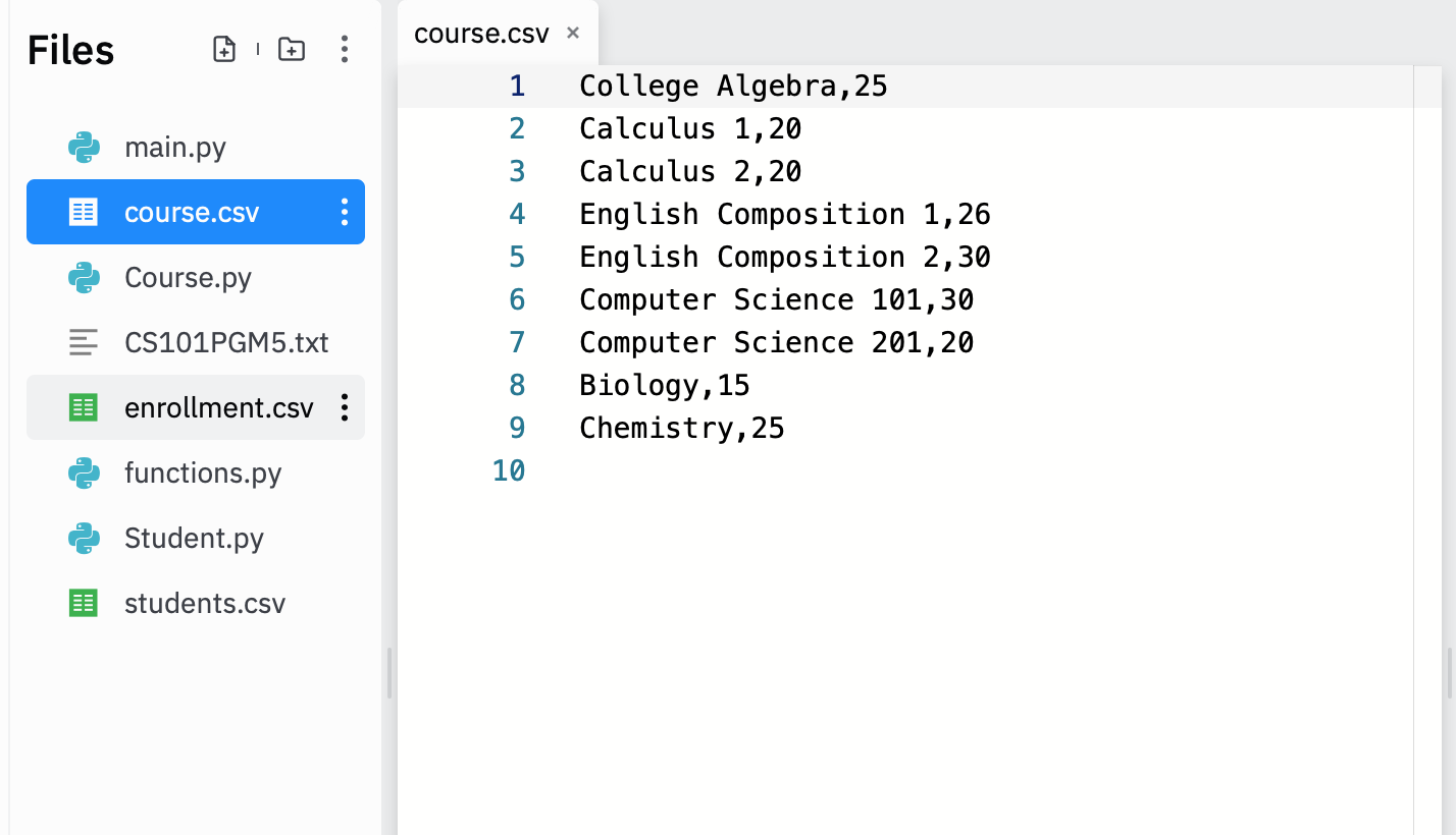 Student & Class Roster NOTE: This is an adaptation of | Chegg.com