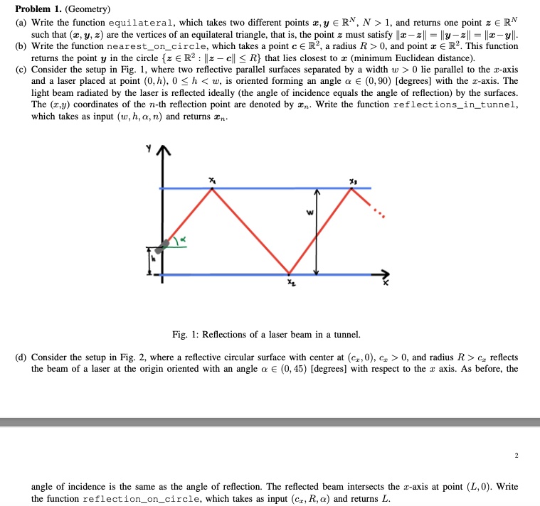 Python Code only using numpy library- (a) Write the | Chegg.com