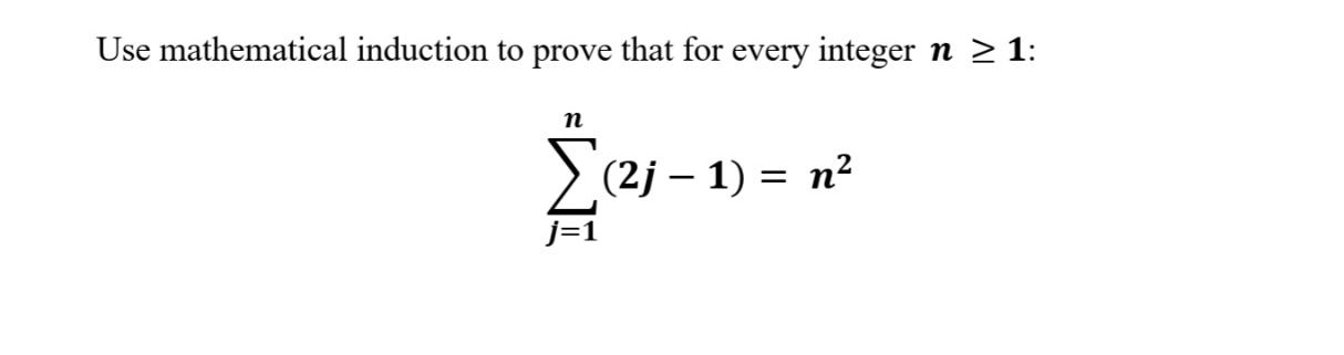 Solved Use mathematical induction to prove that for every | Chegg.com
